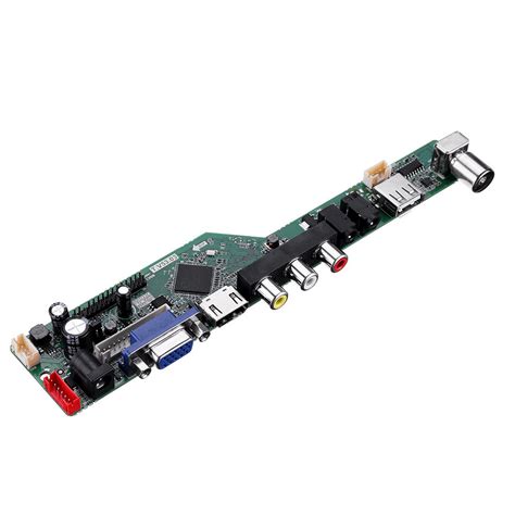 T V53 03 Universal Lcd Led Tv Controller Driver Board Tv Pc Vga Hdmi