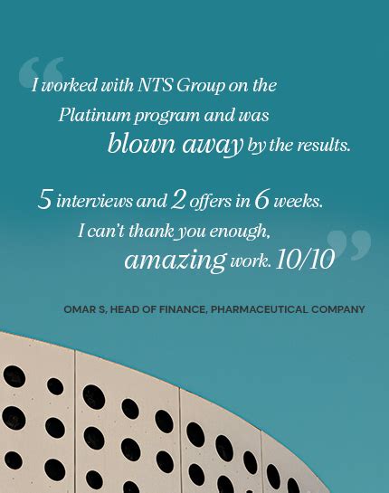 Career Transitioning Programs Nts Group Recruitment