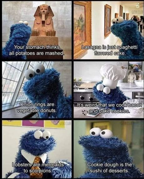 Best Funny Cookie Monster Memes Gag