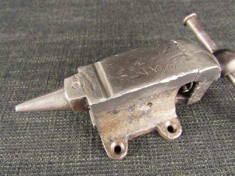 Small Combination Anvil With Vice Sold