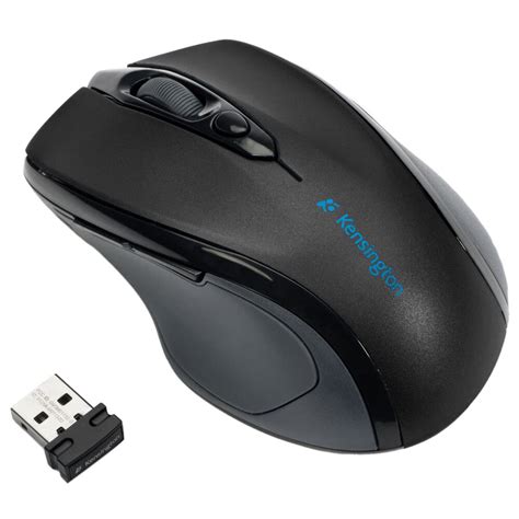 Kensington 72405 Pro Fit Black Mid Size Wireless Mouse