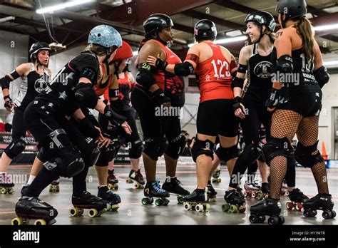 Rat City Roller Girls Derby Match Drew A Local Crowd Of Enthusiasts Who