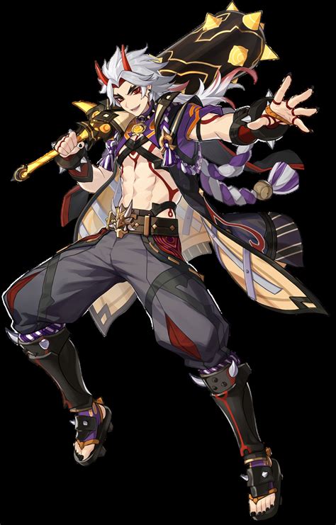 Genshin Impact All Geo Characters Arataki Itto Albedo Gorou Ningguang Noelle Travelers Yun