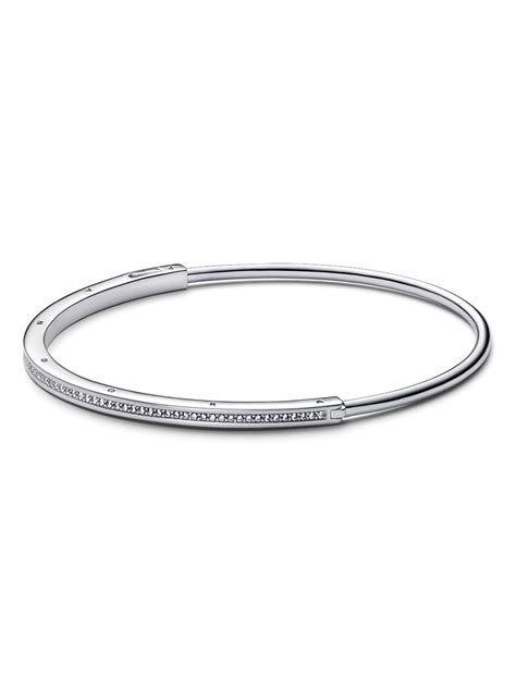 Pandora Ladies´ Bangle I-D Pavé Silver 925 592313C01 • uhrcenter