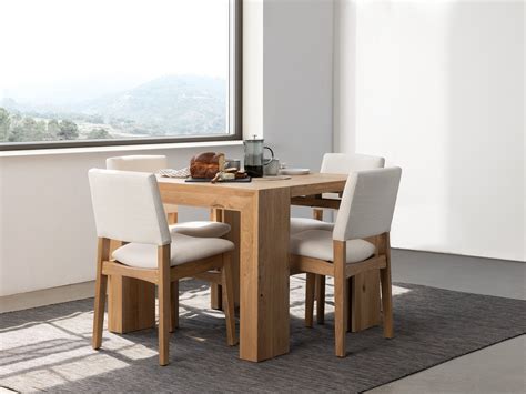 Extendable Dining Table Set With 4 Chairs Transformer Table