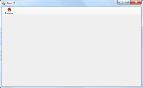 Adding Custom Menu In Windows Forms Application