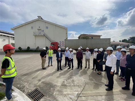 鲍正操副主任陪同宁波市政协民革界别小组赴市粮食仓储基地调研