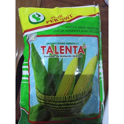 Jual {15 Biji} Benih Jagung Manis Talenta F1 Repack Shopee Indonesia