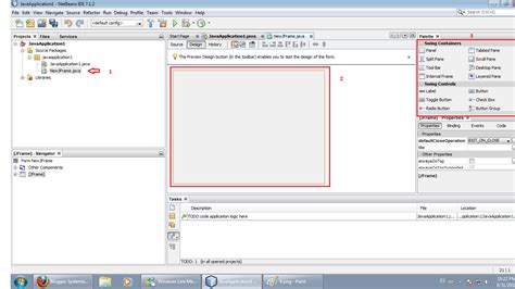 Ing Ciencias Y Systemas Nuevo Proyecto En Netbeans Y Ventana Gui