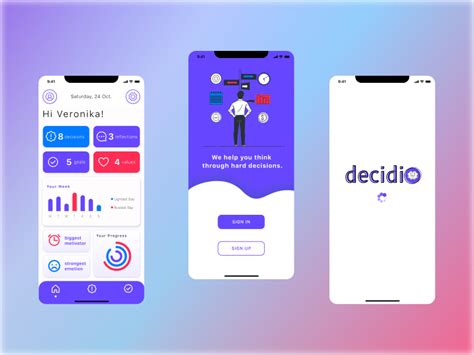 Decision Making App Concept By Veronika Latawiec On Dribbble
