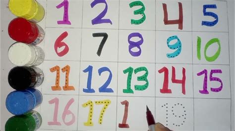 Counting Table 1 To 100 Counting Table 1 To 15 Counting 1 10 One To 100 One To 50 Counting