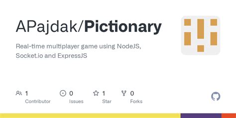 Github Apajdakpictionary Real Time Multiplayer Game Using Nodejs And Expressjs