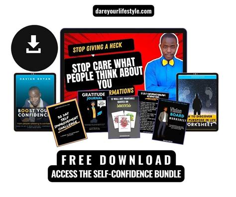 Self Confidence Area Dare Your Lifestyle