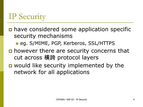 IP Security Ch16 Of Cryptography And Network Security Third Edition