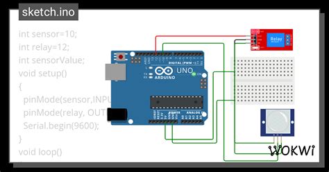 Pir Sensor Wokwi Esp32 Stm32 Arduino Simulator
