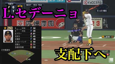 オリックスバファローズ 支配下 レアンドロ・セデーニョ再現【プロスピ2020】 Youtube