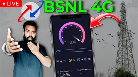 Bsnl 4g Network Speed Test। Bsnl 4g Network Speed Test Experience Youtube