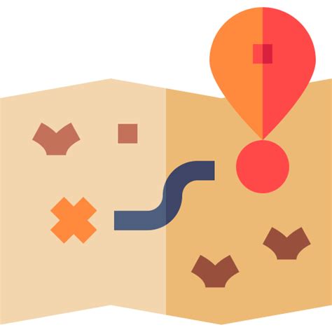 Map Basic Straight Flat Icon