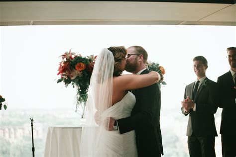 Guthrie Theater Wedding In Minneapolis Minnesota Brenna Kevin Are