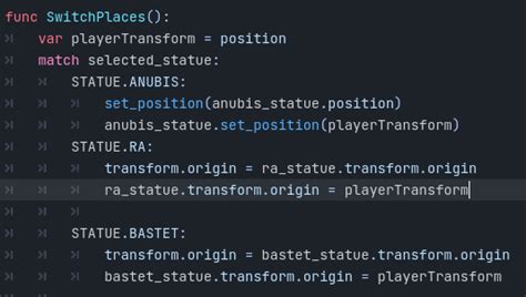 Can Not Find The Issue On Position Swap Of Two Objects Godot Forums