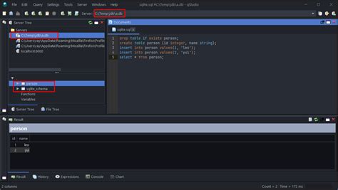 Free SQLite Client QStudio