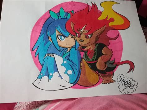 Blazion X Blizzaria By Gaby Rios By Starsapphy17 On Deviantart