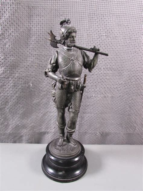 Lot Detail Antique Ansonia Style Bronze Spelter Statue