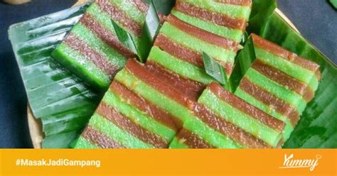 Resep Kue Lapis Tapioka Cokelat Pandan Sederhana Rumahan Di Yummy App