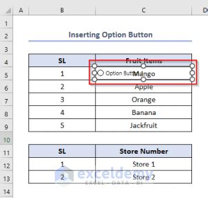 How To Add Option Button In Excel With Easy Steps ExcelDemy How To Add Option Button In Excel With Easy Steps ExcelDemy