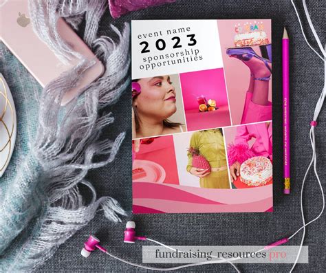 Editable Sponsorship Template For Fundraiser Etsy