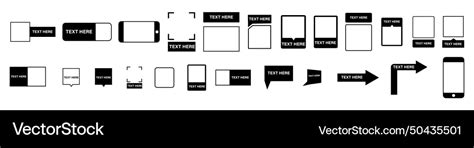 Qr Code Frames Template With Text Space Payment Vector Image