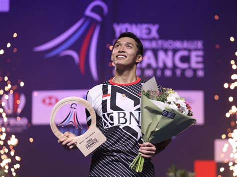 Jonatan Christie Sumringah Raih Gelar Di French Open Liga Olahraga