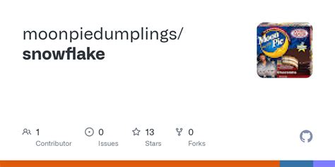 Github Moonpiedumplingssnowflake