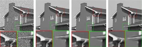 Denoising Results On Image House By Fixed Patch Size And Adaptive Patch