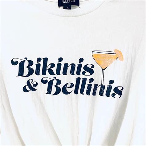 Wildfox Tops Nwt 88 Wildfox Bikinis And Bellinis Cute Tee Poshmark