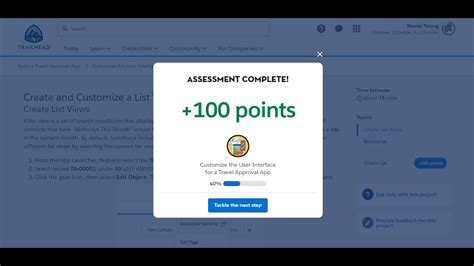 Create And Customize A List View At Customize The User Interface For A Travel Approval App Youtube
