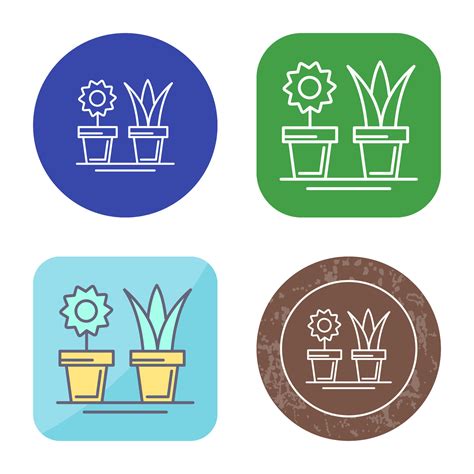 House Plants Vector Icon 34589115 Vector Art At Vecteezy