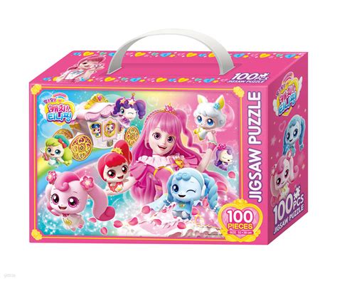 알쏭달쏭 캐치 티니핑 시즌3 직소퍼즐 100pcs 알쏭달쏭 열쇠 티니핑 예스24