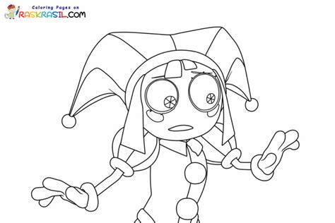 Dibujos De Pomni Y Jax Para Colorear Para Colorear Pi