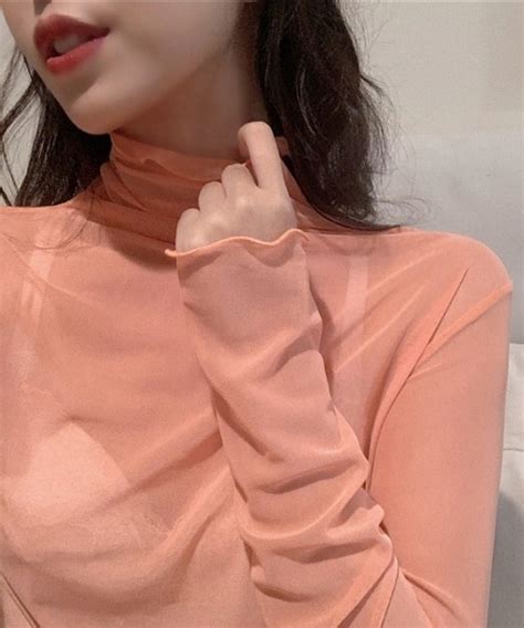 Htokyo（エイチトウキョウ）の「メロウフリルシアーハイネックインナーカットソー（tシャツカットソー）」 Wear
