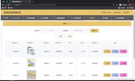 基于springboot的医院资源管理系统的设计与实现springboot158基于springboot的医院资源管理系统 Csdn博客