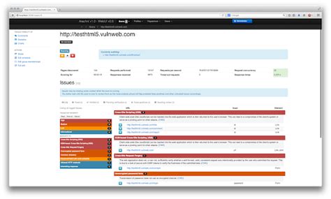 arachni v1 0 web application security scanner framework