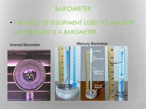 PPT Air Pressure Key Concepts And Effects On Weather PowerPoint