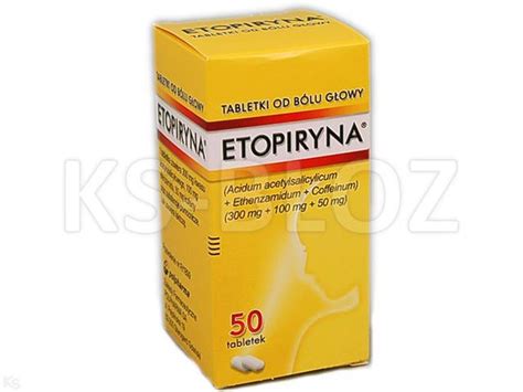 Etopiryna od bólu głowy Leki i suplementy diety w AbcZdrowie
