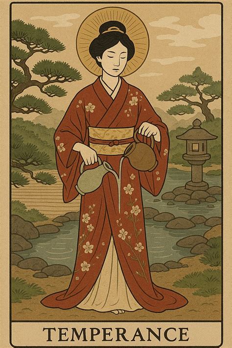 14 Аркан Таро Умеренность значение в совместимости и отношениях