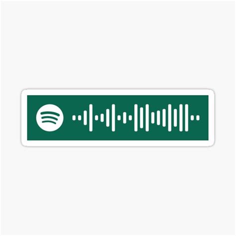 Easy On Me Adele Spotify Code Sticker For Sale By Spcodesticker Redbubble