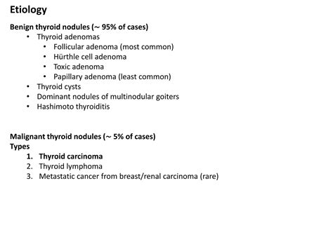 Thyroid Nodules And Cancerpptx
