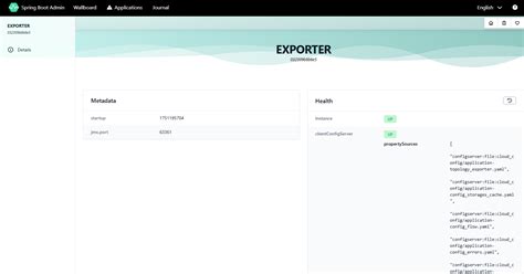 Spring Boot Admin Not Showing Apps Details Stack Overflow