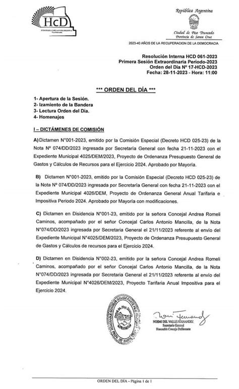 Se Aprobó La Nueva Tarifaria 2024 Hd Pico Truncado