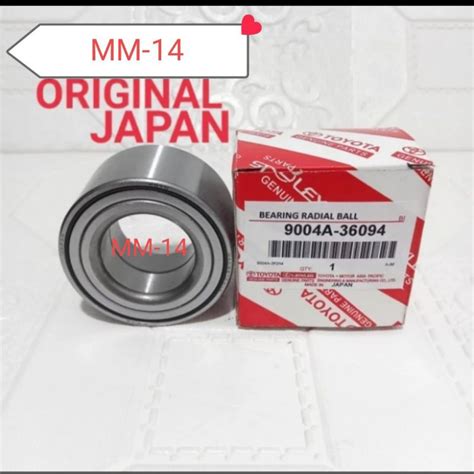 Jual BEARING RODA DEPAN LAHAR RODA DEPAN AVANZA VELOZ TERIOS RUSH